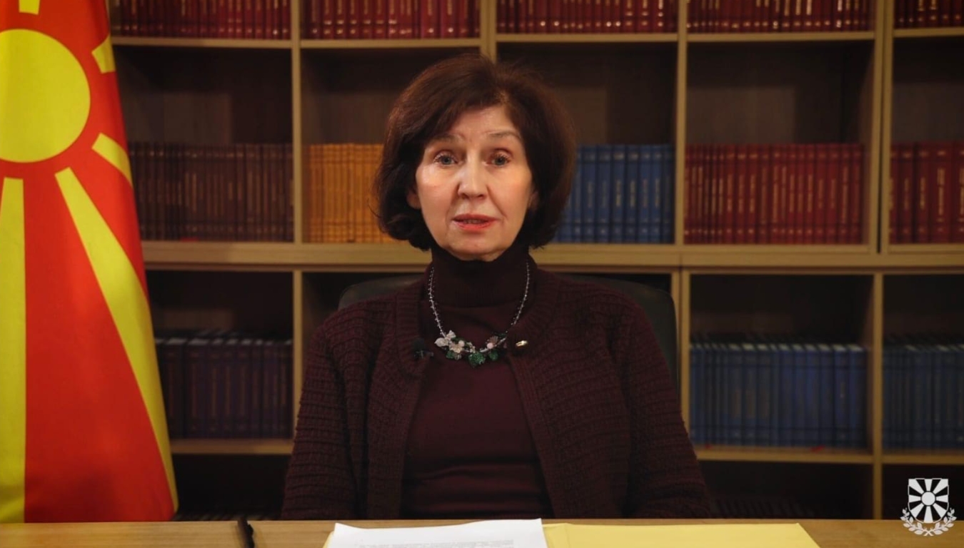 Претседателката Гордана Сиљановска Давкова ќе им се обрати на граѓаните Курир