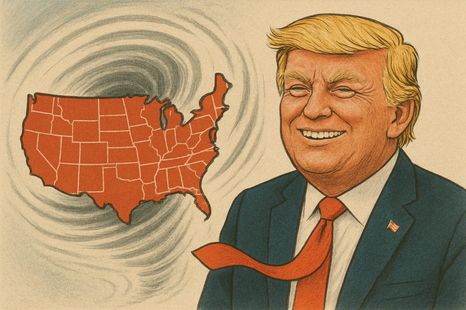 Нарекувајќи го изминатиот период „револуција на здравиот разум“ Трамп одбележа 100 дена од ...